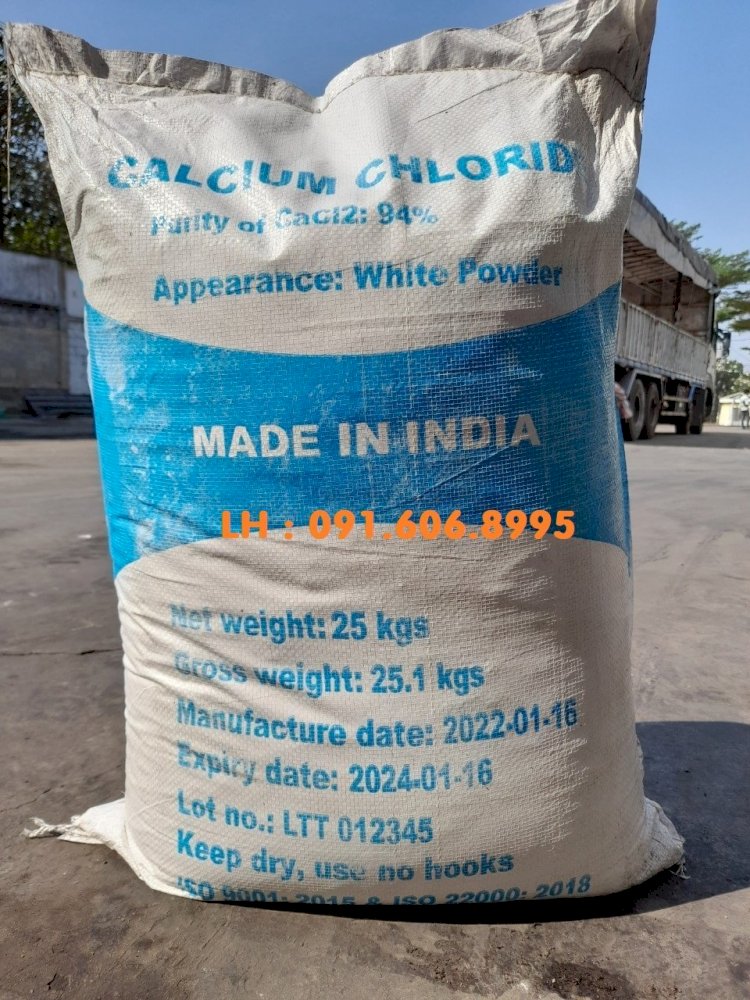 CALCIUM CHLORIDE CACL2 94% , CANXI CLORUA